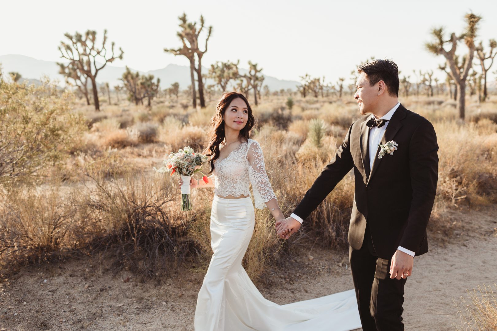 Erin and Wei’s Joshua Tree Elopement