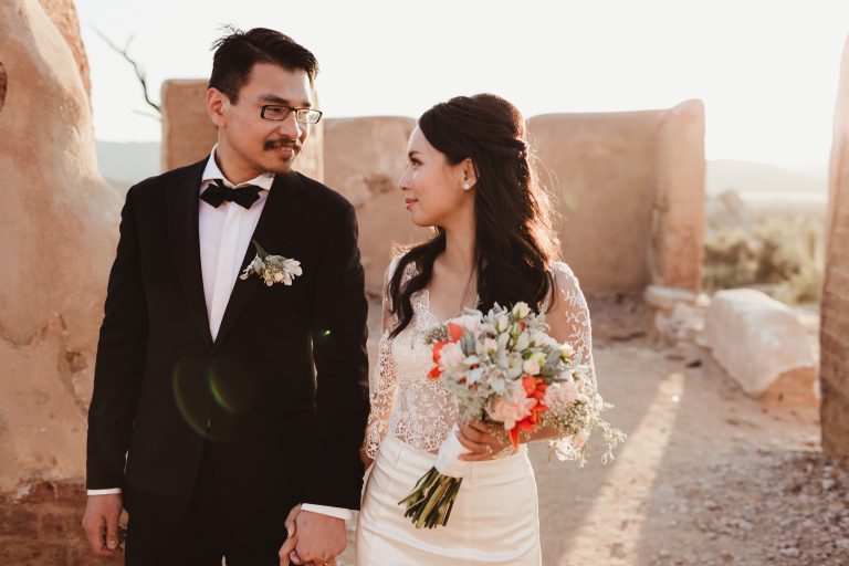 Erin and Wei’s Joshua Tree Elopement