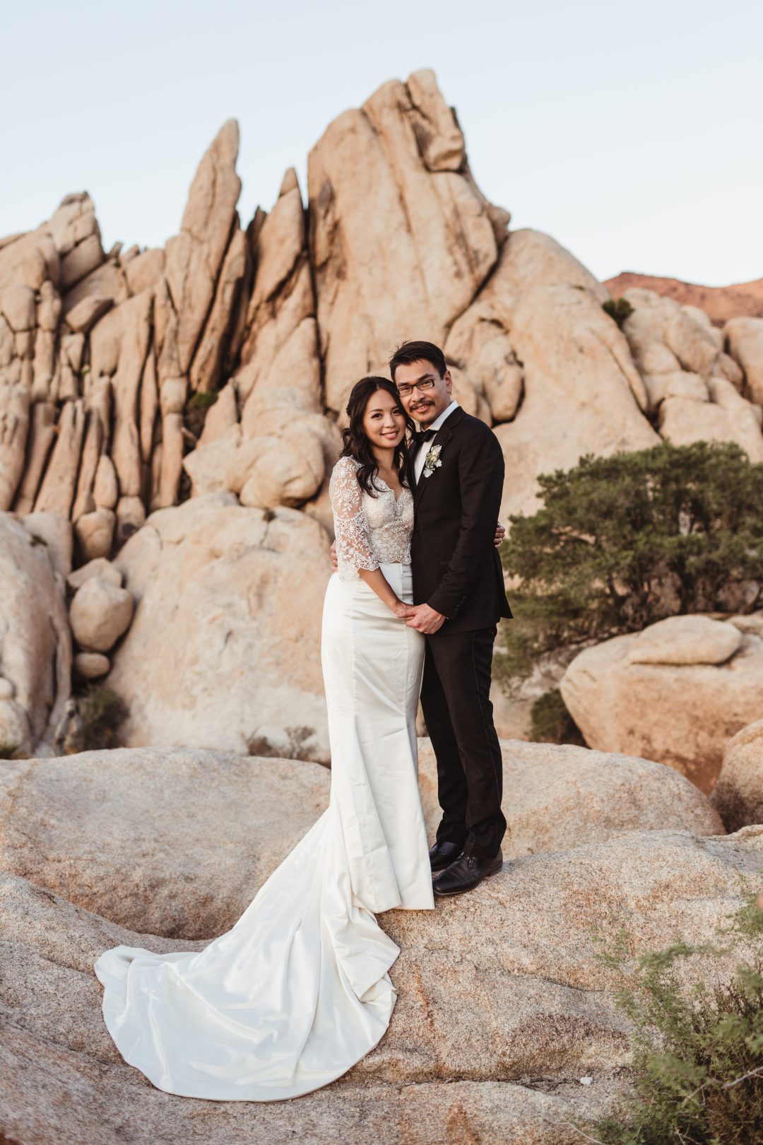 Erin and Wei’s Joshua Tree Elopement