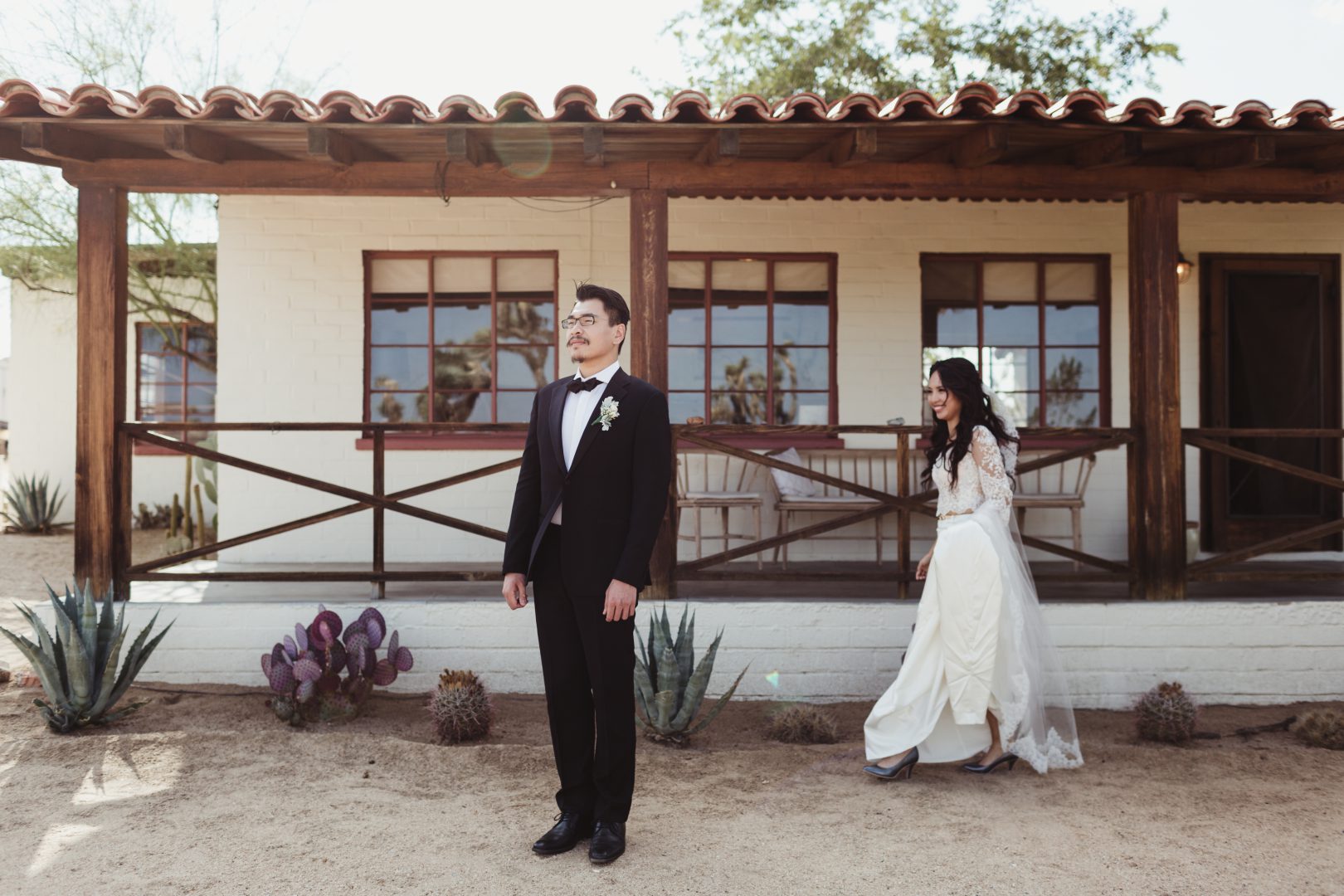 Erin and Wei’s Joshua Tree Elopement
