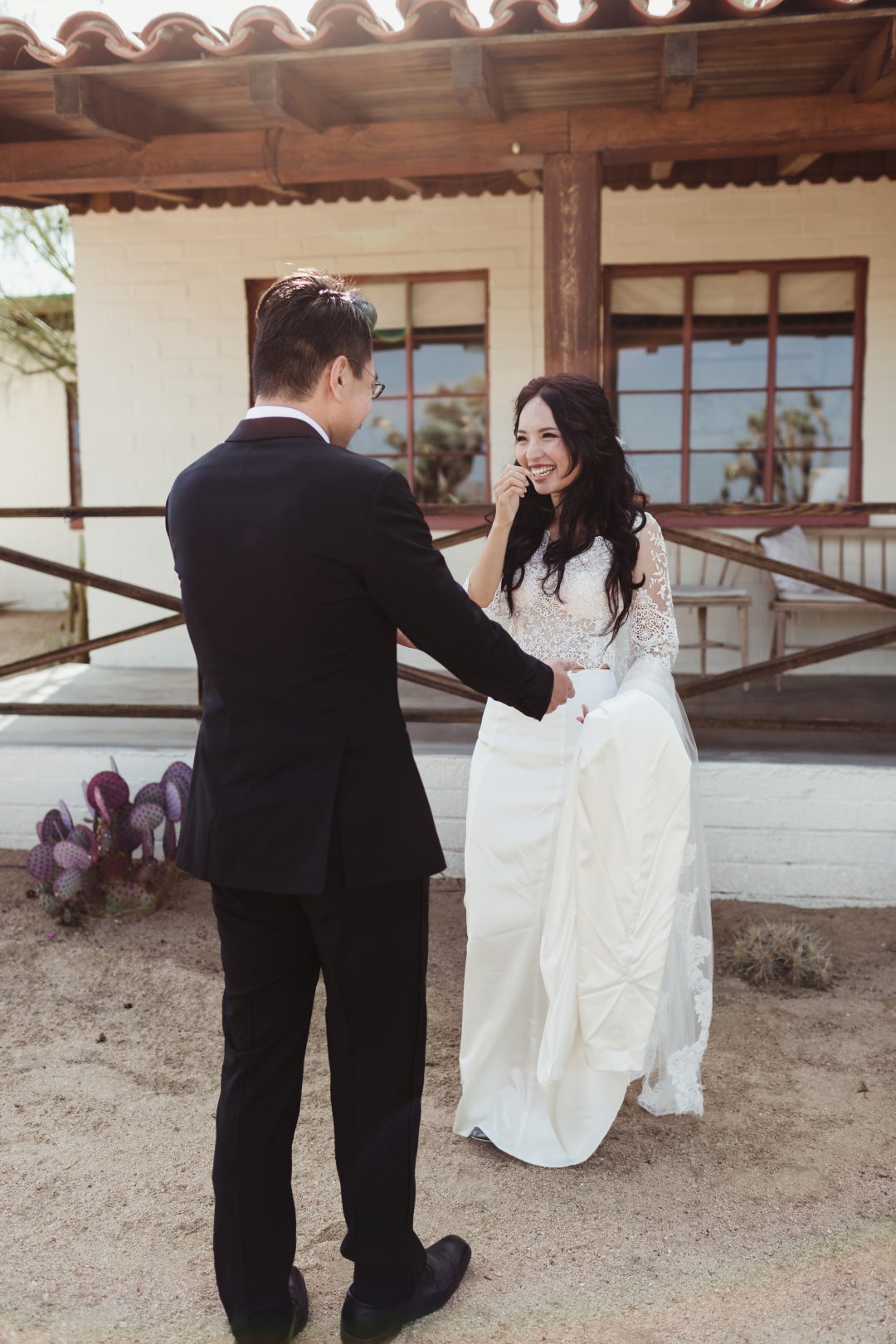 Erin and Wei’s Joshua Tree Elopement