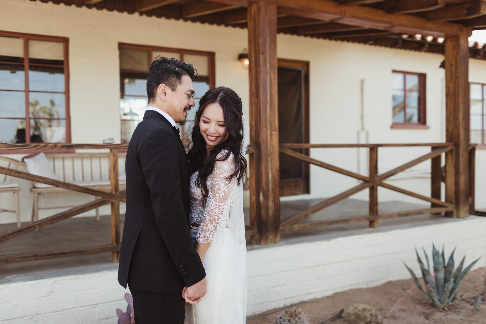 Erin and Wei’s Joshua Tree Elopement